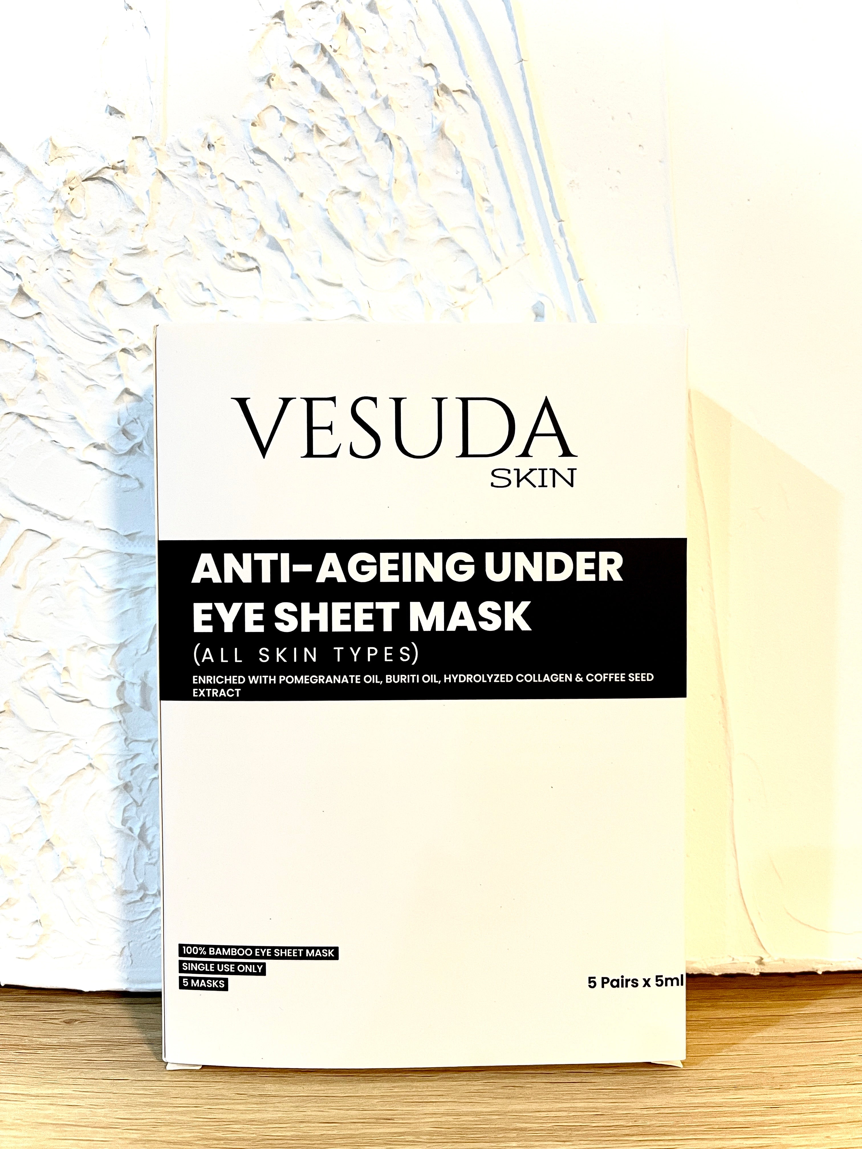 Anti-Ageing Under Eye Sheet Mask – VESUDA SKIN